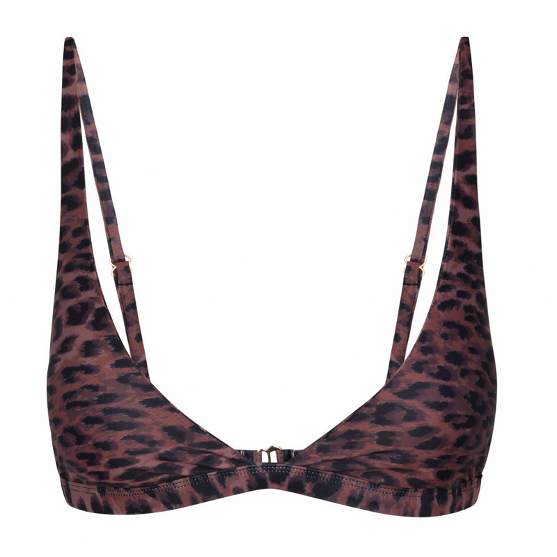 Kai Bikini Top / Leopard